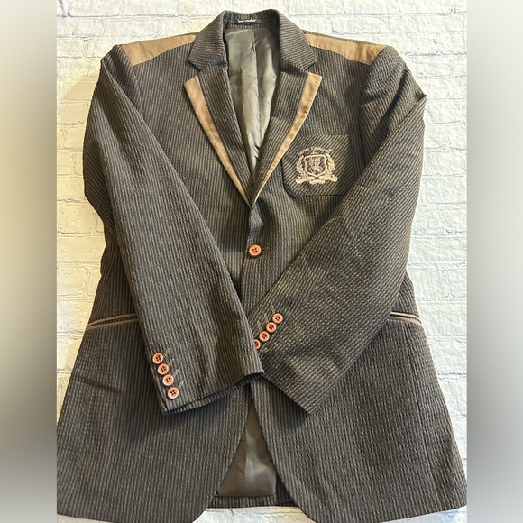 DANIEL CAVALLINI | Suits & Blazers | Daniel Cavallini Chocolate Brown ...